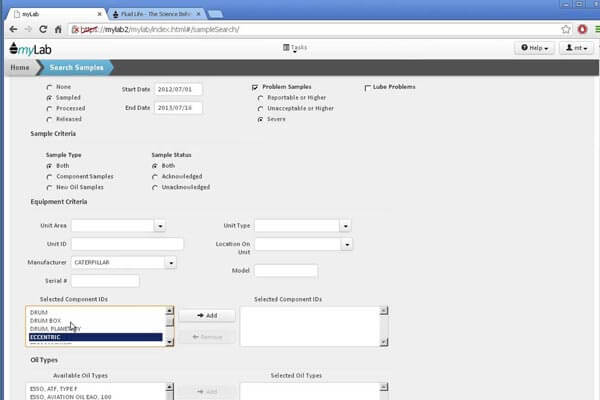 Exporting Results - Fluid Life