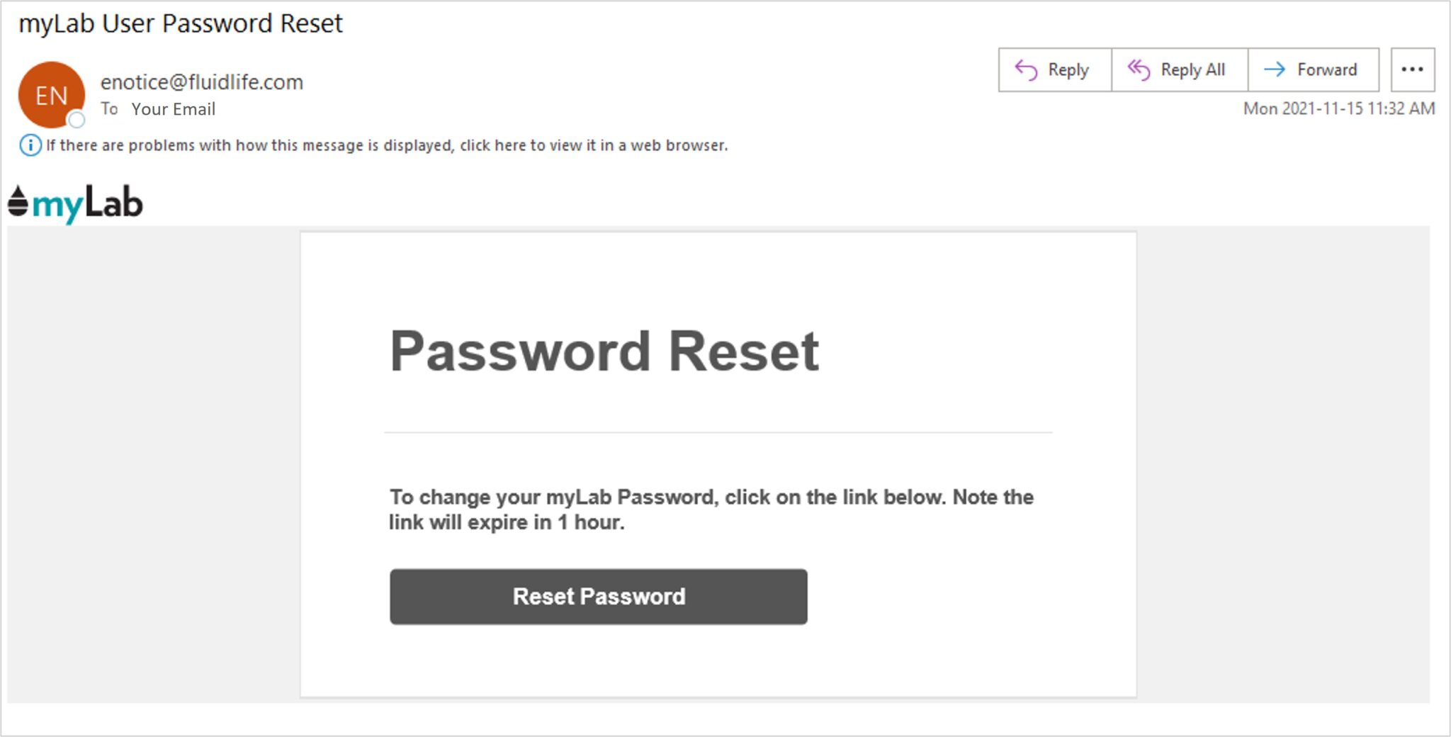 myLab Login and Logout - Fluid Life